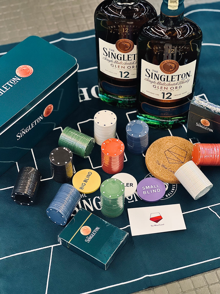 The Singleton of Glen Ord 12 Years Old Poker Set – The Wine Cartel